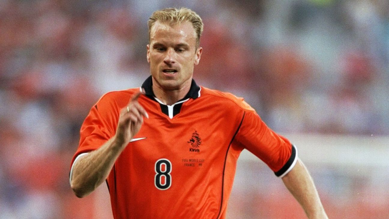 World Cup Moments - Bergkamp shows his class - ESPN