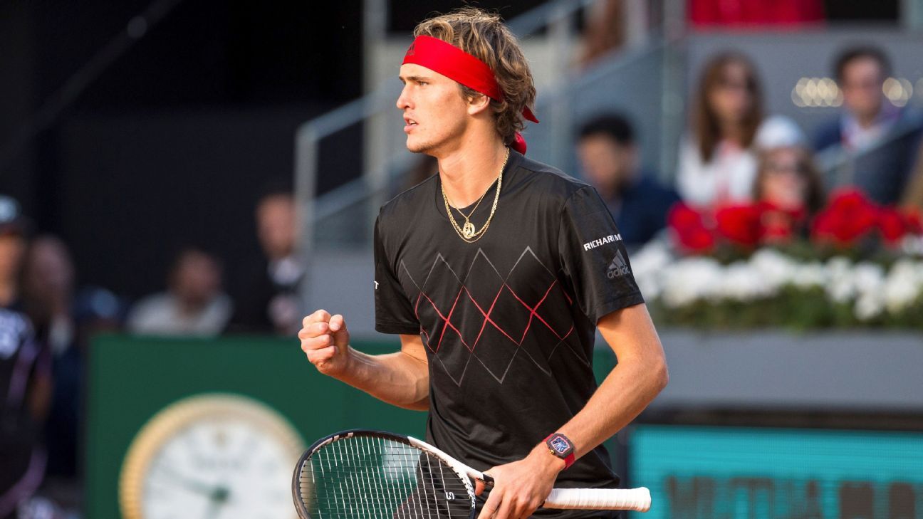 Alexander Zverev, la incógnita del Masters 1000 de Madrid - ESPN