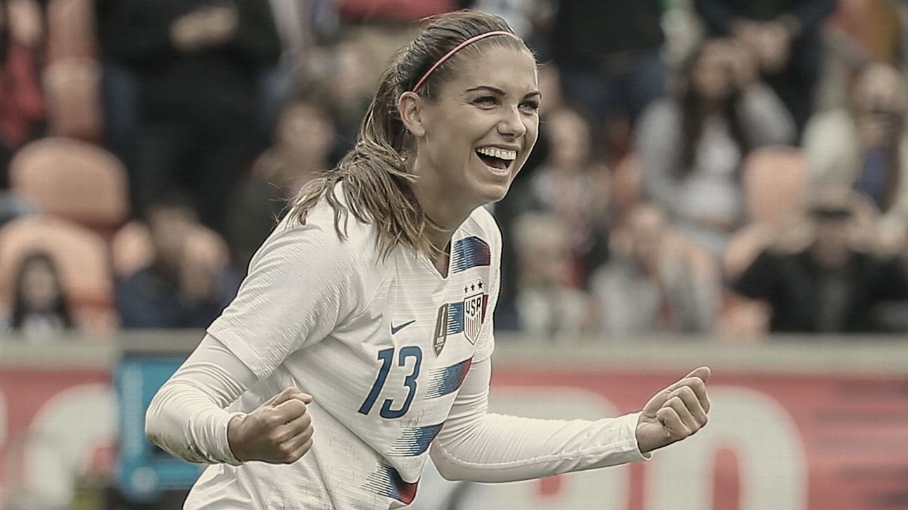 Alex Morgan's 57-minute goal lifts U.S. past China in exhibition - ESPN