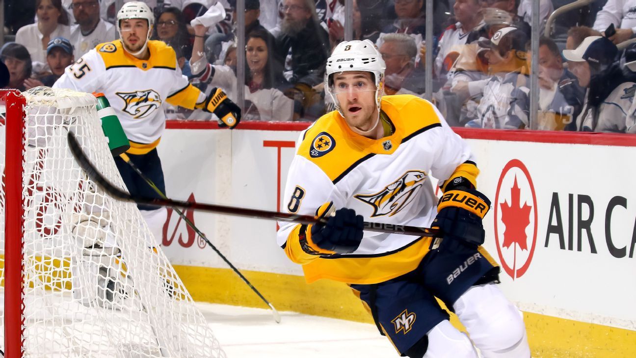 Canada pieces together gear for Predators' Kyle Turris - ESPN