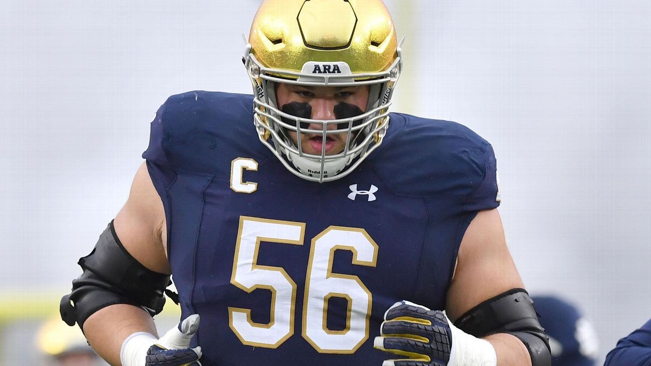 From knock-kneed to 'nasty', Quenton Nelson always had an edge - ESPN ...