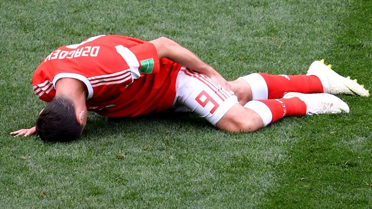 Russia's Alan Dzagoev set to miss rest of World Cup with hamstring ...