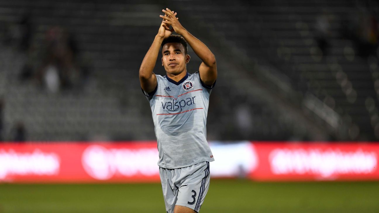 Chicago Fire defender Brandon Vincent, 24, retires from Major League ...