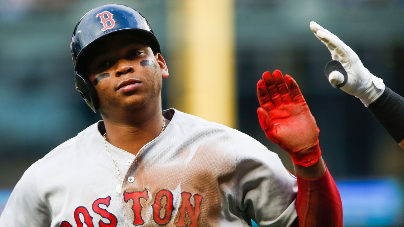 Fuentes: Red Sox y Rafael Devers están finalizando contrato por 11 años ...