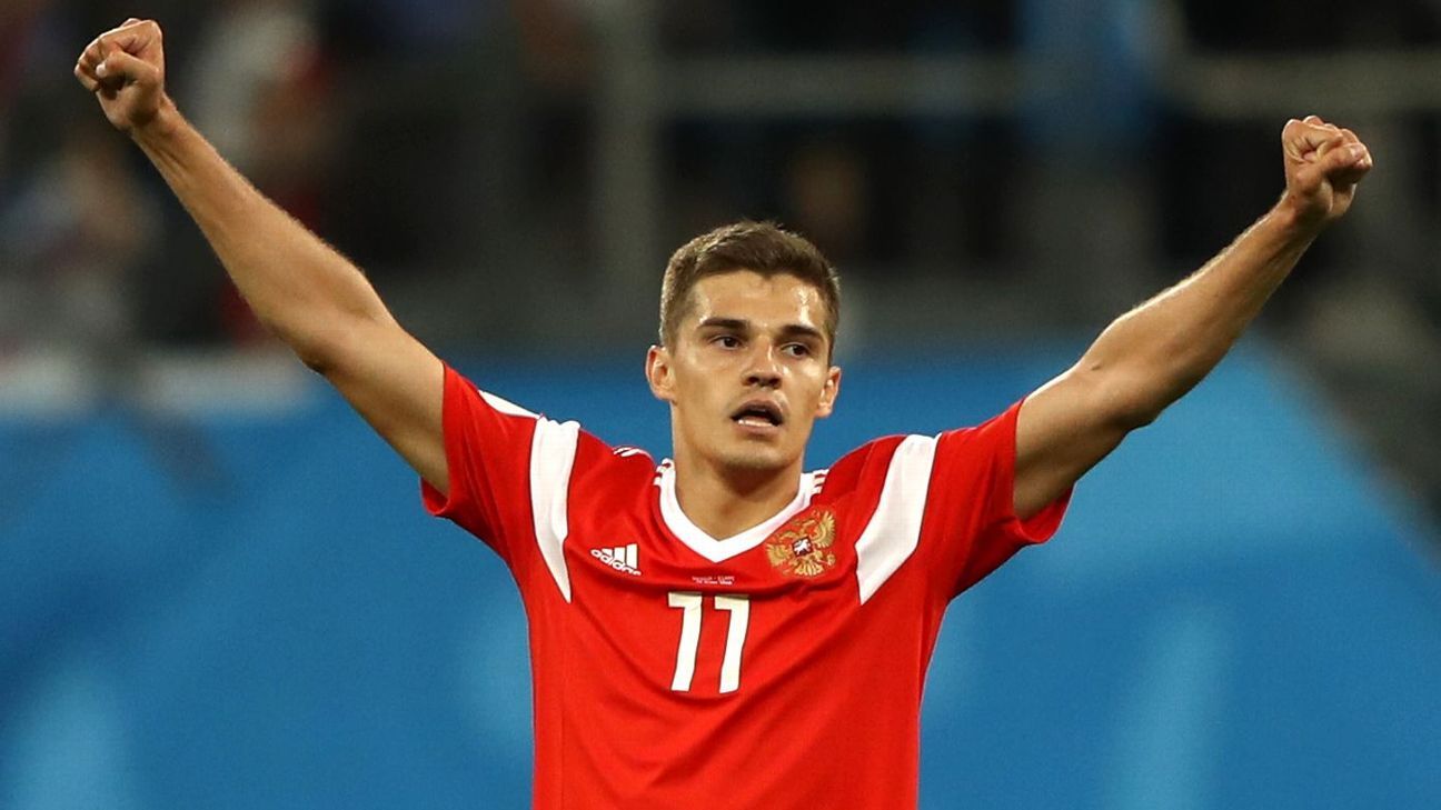 Russia's Roman Zobnin delivers man-of-the-match showing that lifts ...