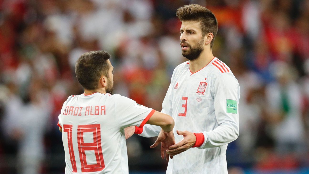Piqué llega a 100 juegos con la selección española - ESPN
