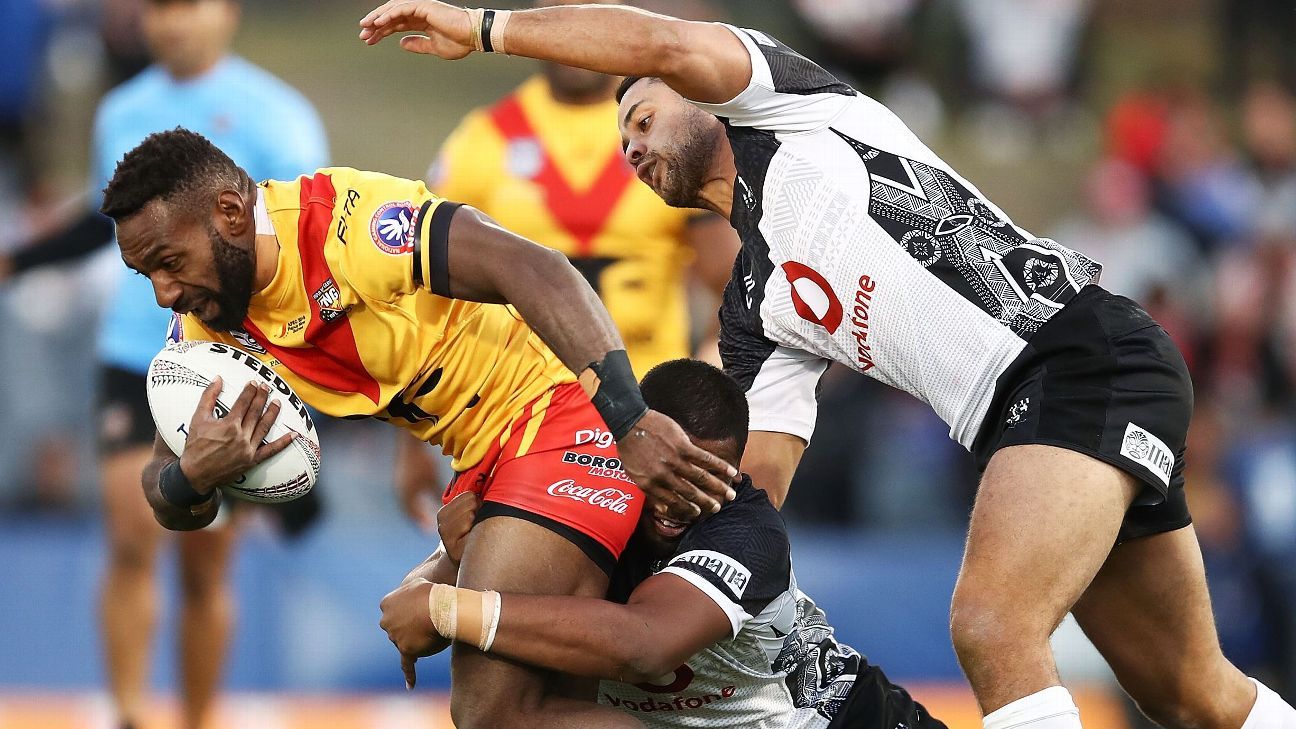 PNG dedicate Fiji rugby league upset to Ottio - ESPN