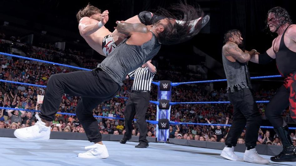 WWE SmackDown Live results - Team Hell No carries the day as Kane and ...