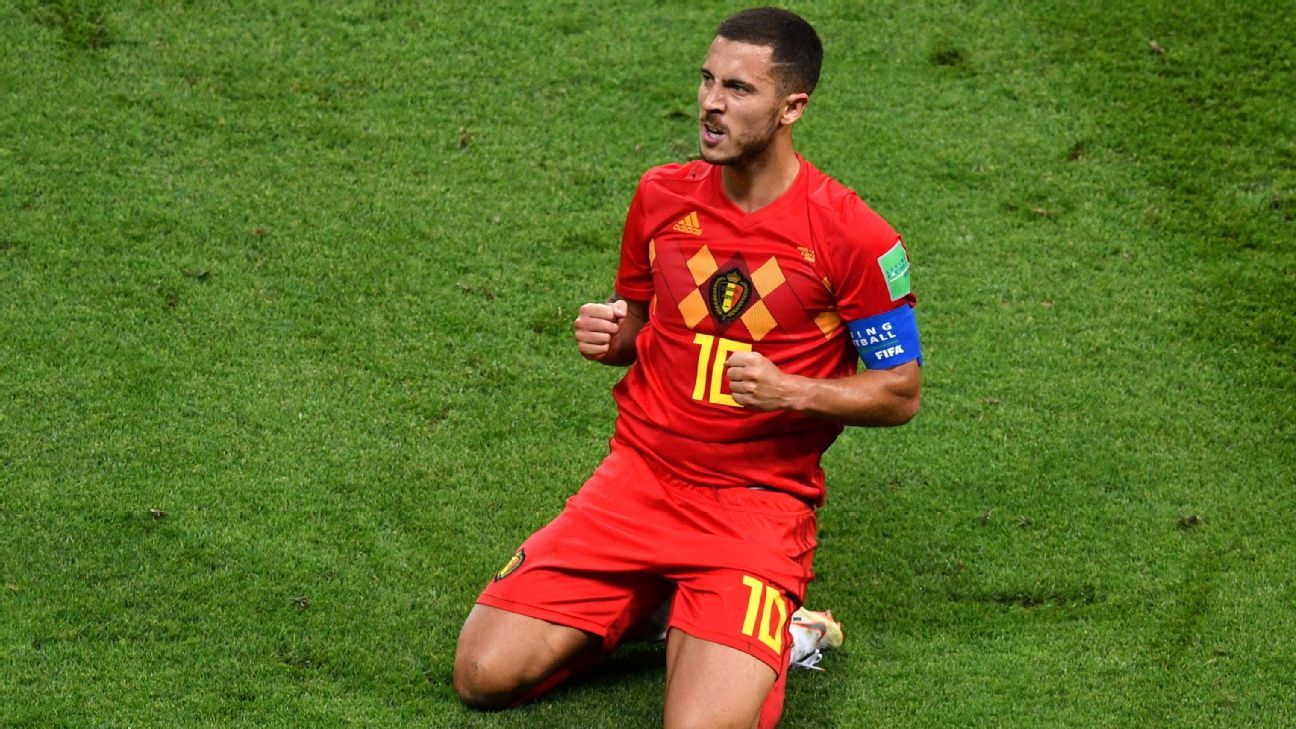 Eden Hazard's magic feet show up Brazil as Belgium knock off Selecao - ESPN