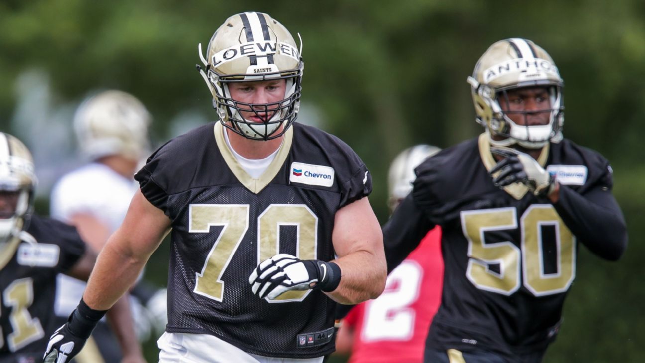 Saints' Mitchell Loewen saves man from SUV that fell from parking ...