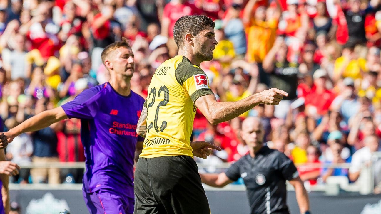 Liverpool vs. Borussia Dortmund - Football Match Summary - July 22 ...