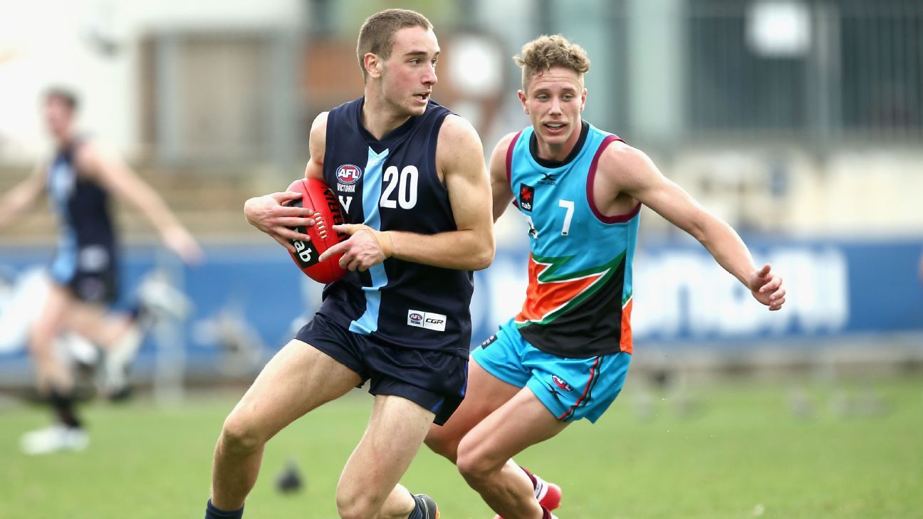 AFL Draft Wrap: Stoppage king Stefan Radovanovic jumps into draft ...