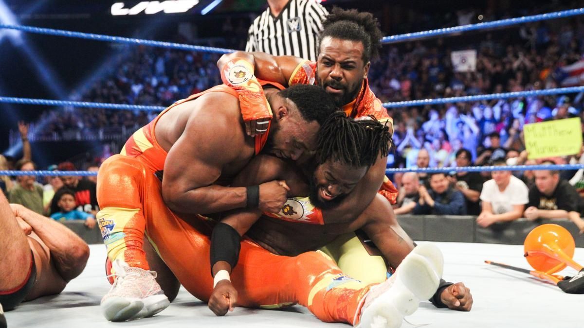WWE SmackDown Live results - Spectacular New Day-Bar match carries show ...
