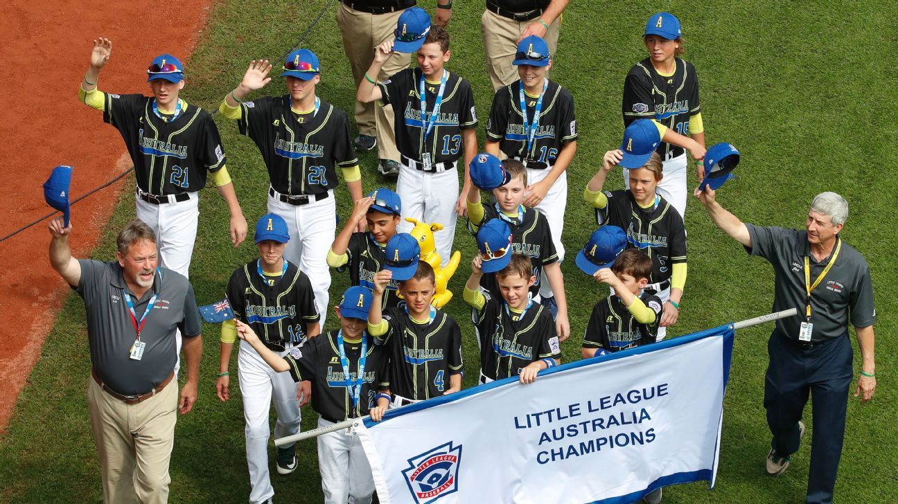 Australia's LLWS coach watching from stands due to suspension - ESPN