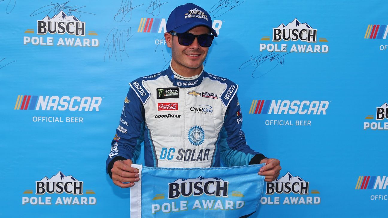 Kyle Larson prevails in closely contested Bristol qualifying - ESPN