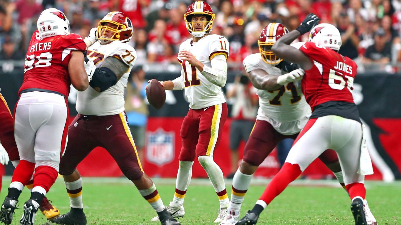 Alex Smith gives Washington Redskins new look, new Week 1 outcome ...