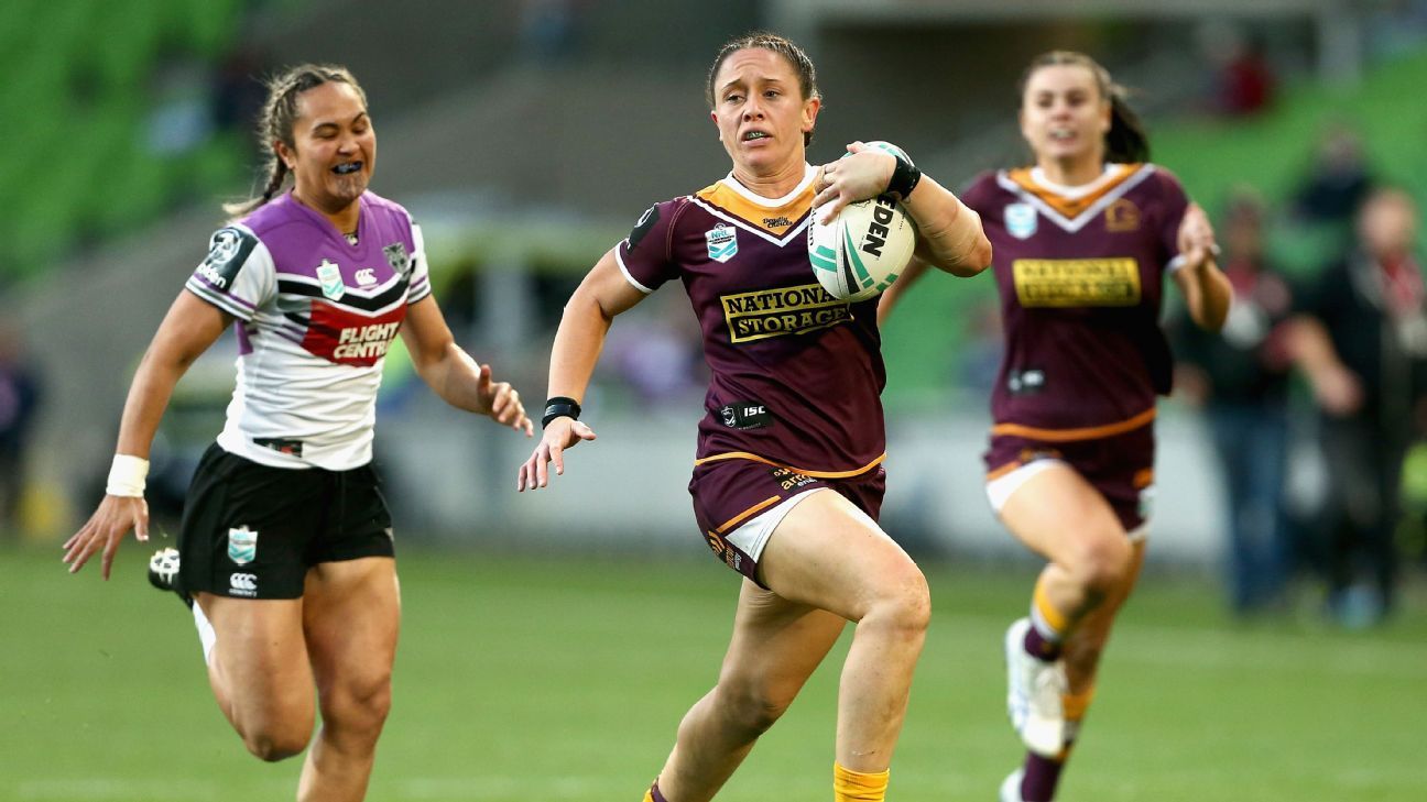 Brisbane Broncos claim NRLW minor premiership - ESPN