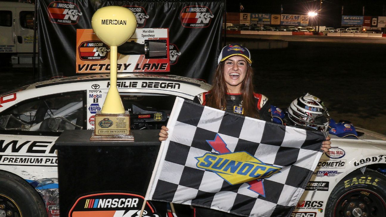 Hailie Deegan relishes first NASCAR K&N Pro Series win, but knows she ...