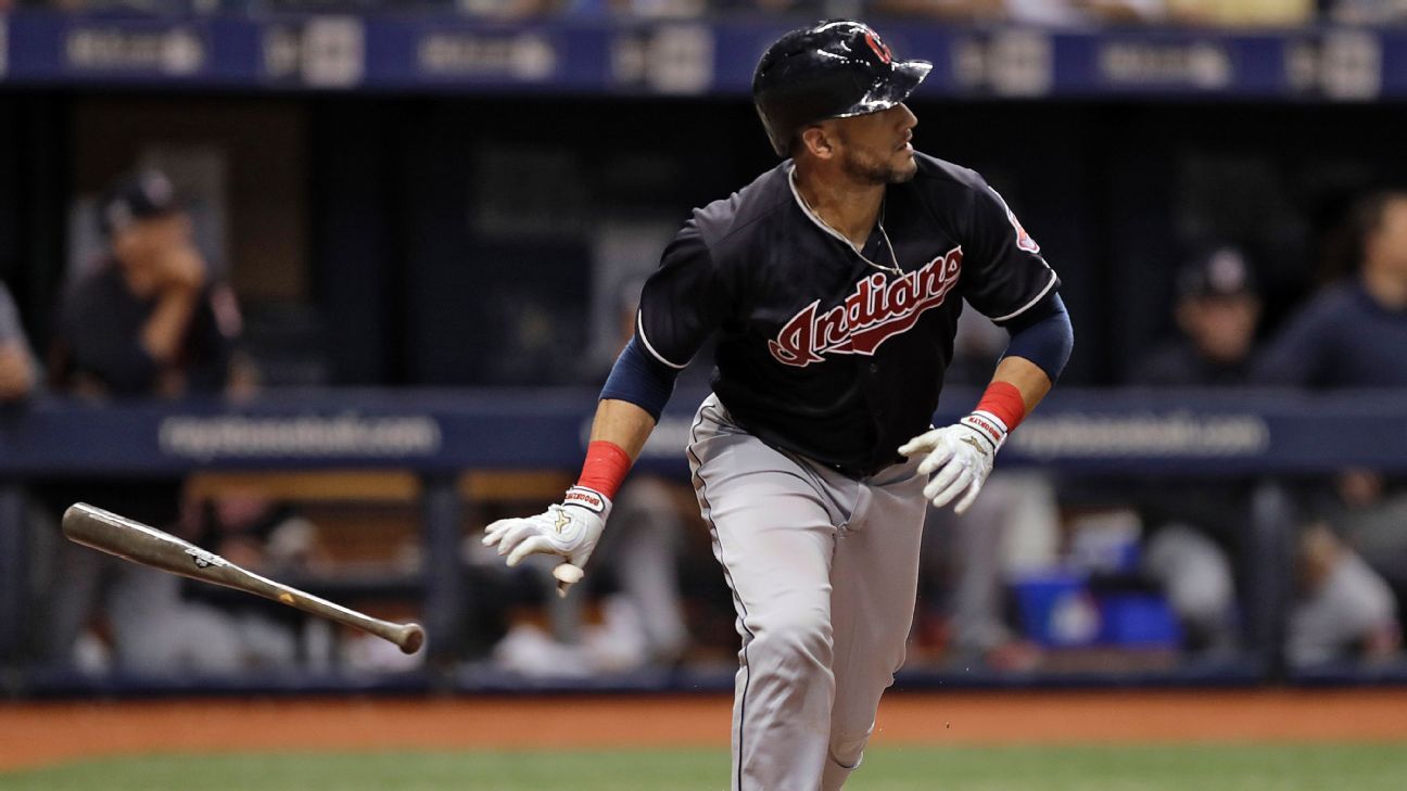 Indians' Yan Gomes says he's ready to play despite injured thumb - ESPN