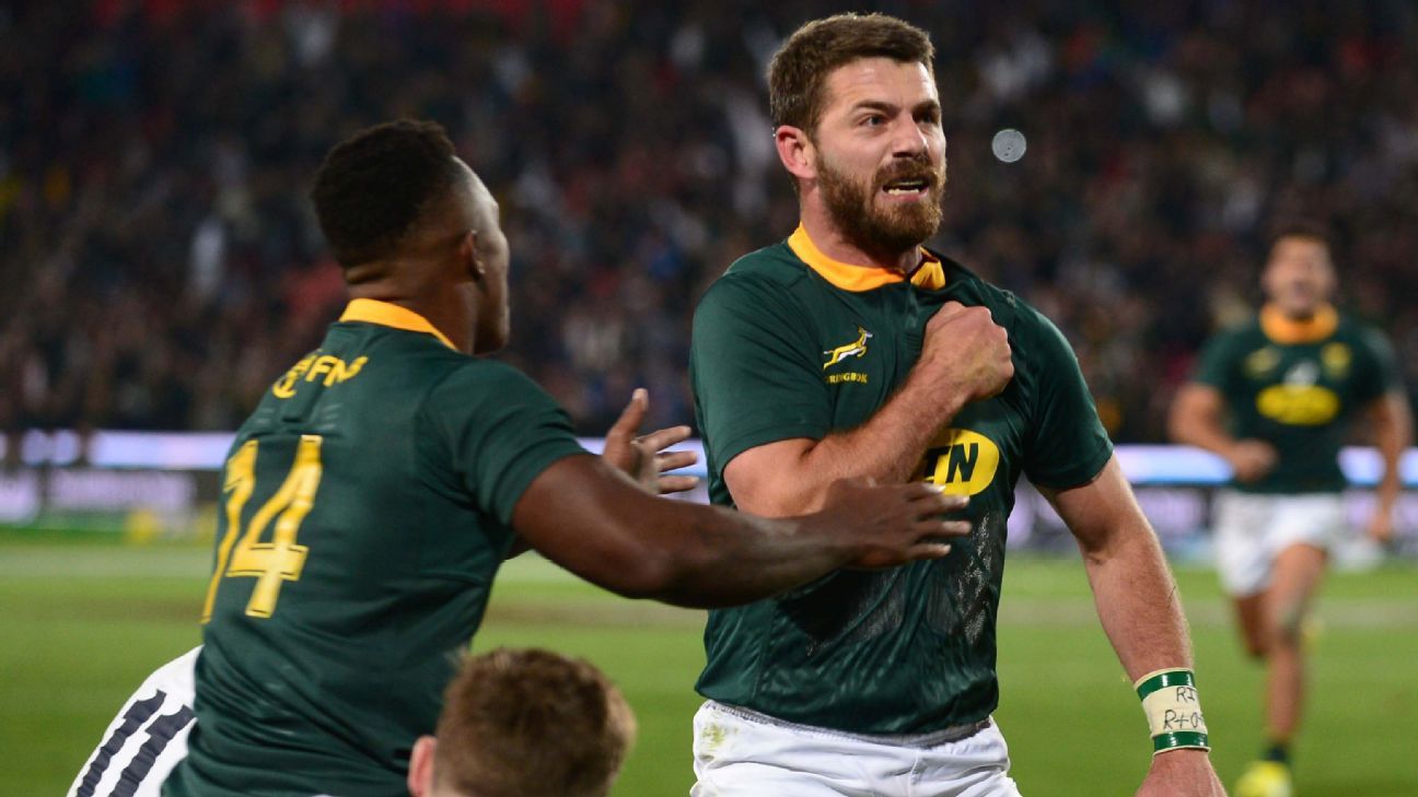 Willie le Roux, Faf de Klerk, Franco Mostert recalled to face France - ESPN