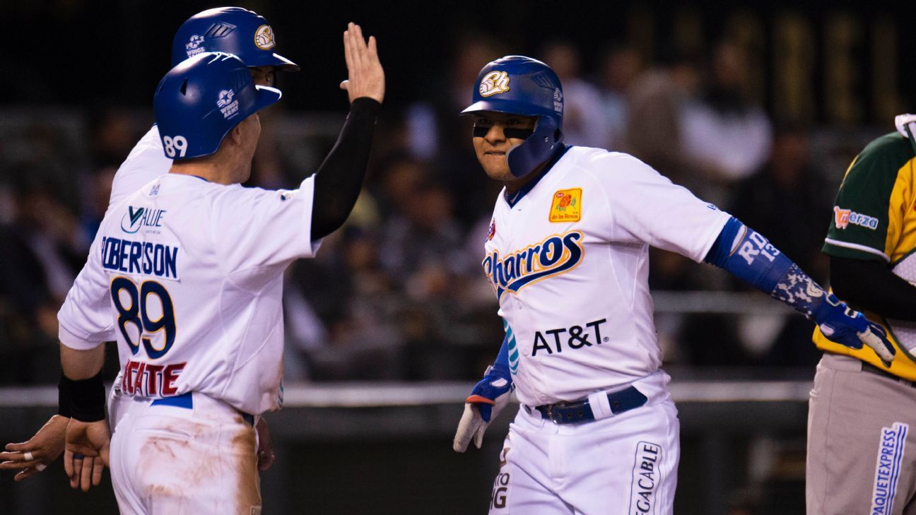 Manny Rodríguez, jugador 22 con 100 jonrones en la Mex-Pac - ESPN