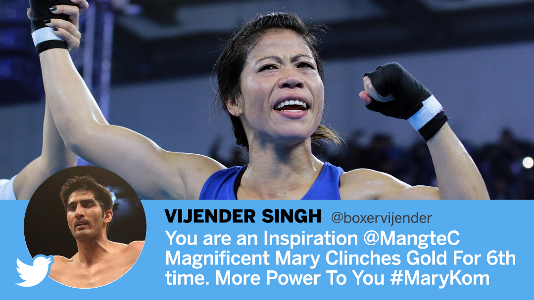'Magnificent Mary' - Twitter reacts to Mary Kom's World title - ESPN