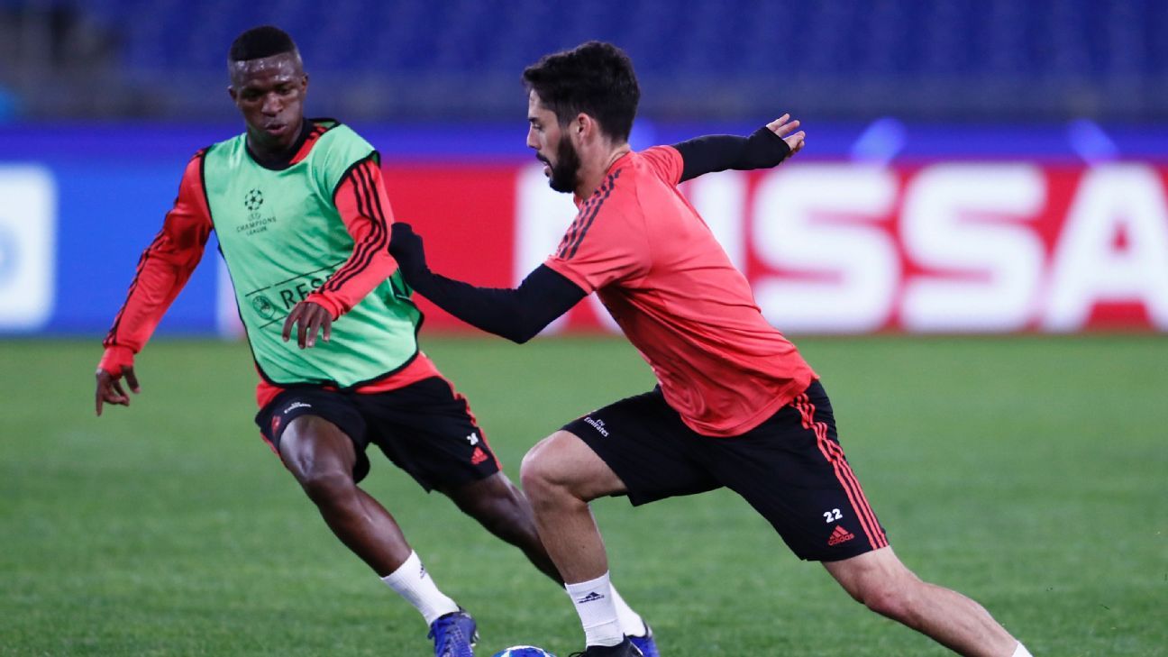 Real Madrid boss Santi Solari: Isco absence was a 'sporting decision ...