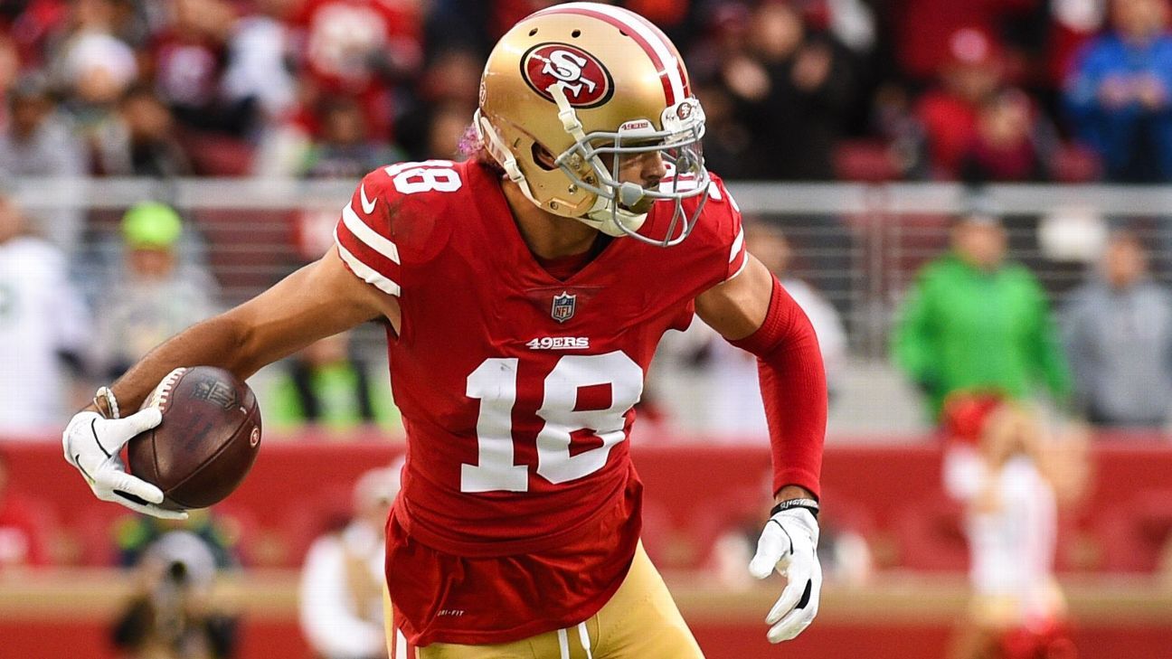 49ers' 53-man roster projection includes tight battle at wide receiver ...