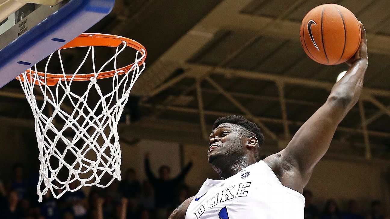 Duke's Zion AP Player of Year in landslide - ESPN