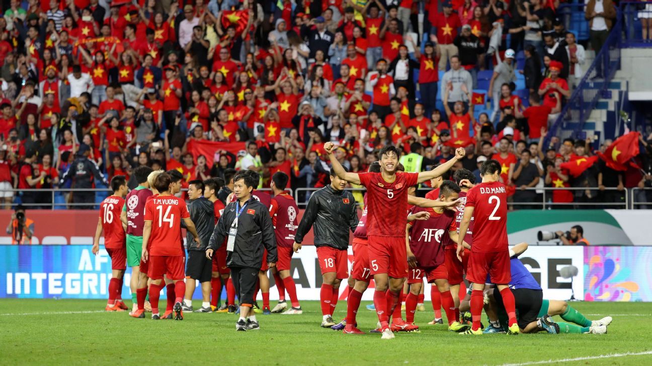 Asian Cup: Vietnam win on penalties, China come back, Iran cruise into ...