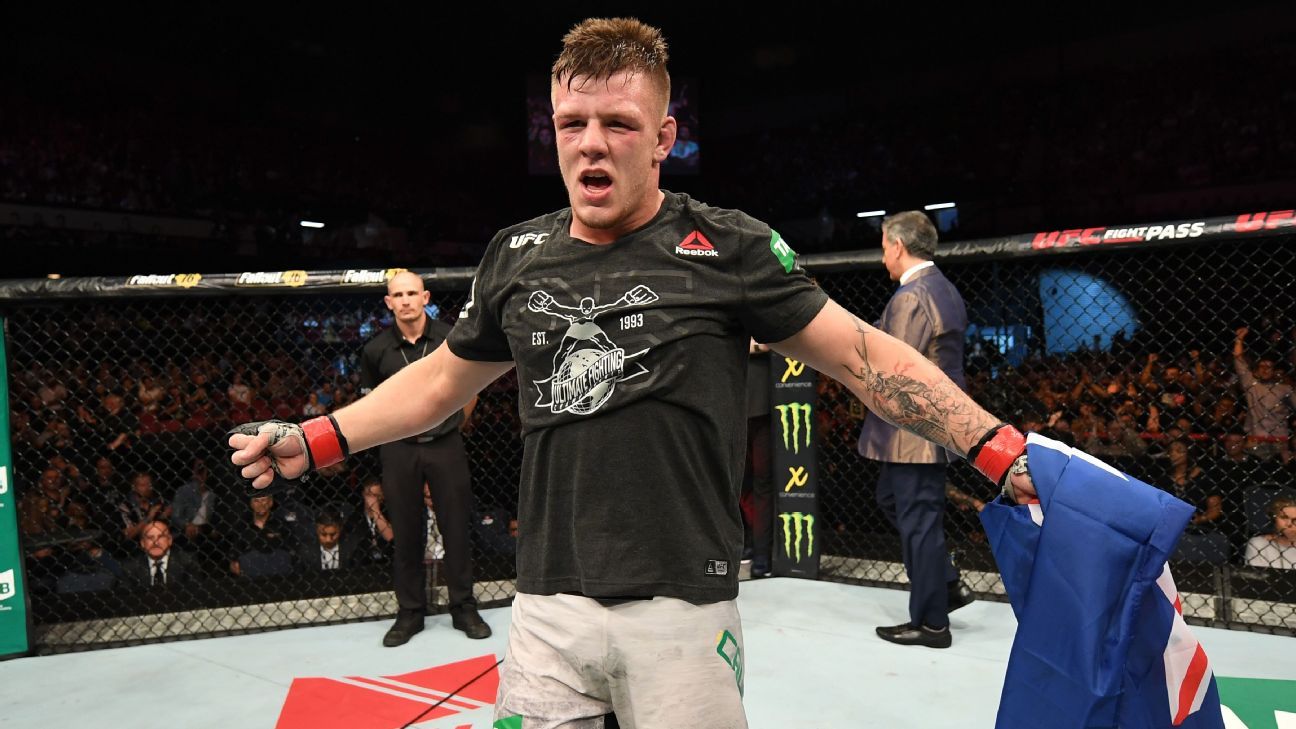 UFC 234 Jim Crute ready for his moment in the spotlight - ESPN