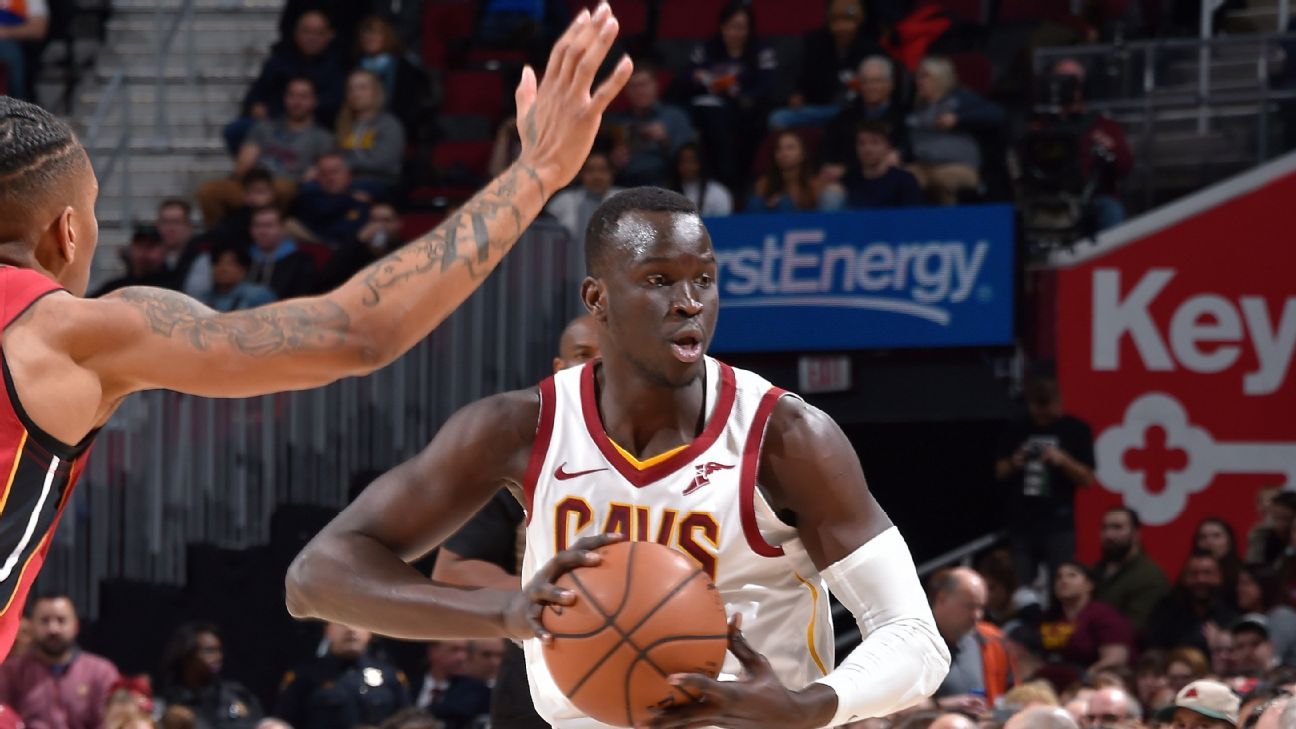 NBA Cleveland Cavaliers Deng Adel journey from South Sudan - ESPN