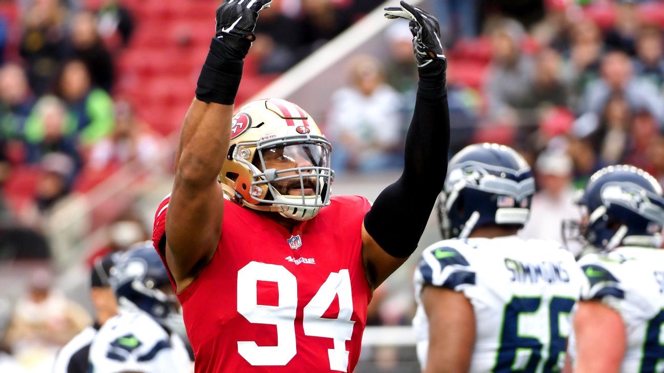 49ers trying to find best use for Solomon Thomas, Arik Armstead - ESPN ...