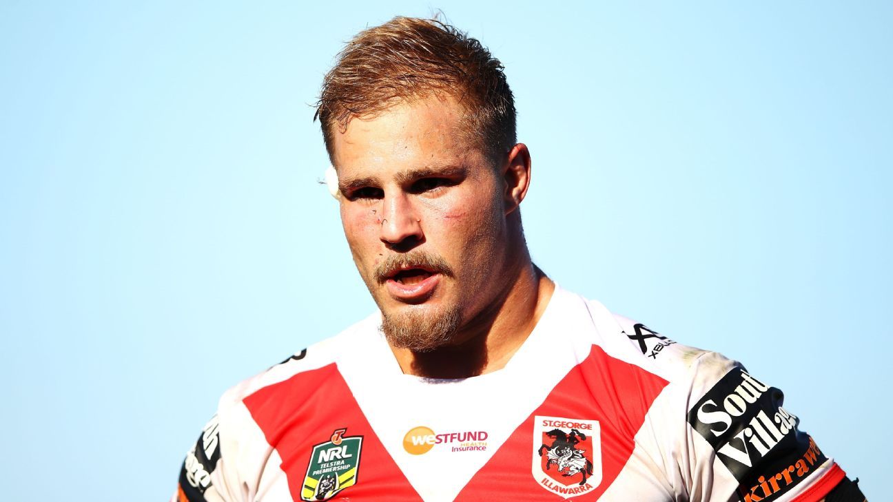 NRL: Jack de Belin refuses stand down, faces D-Day - ESPN
