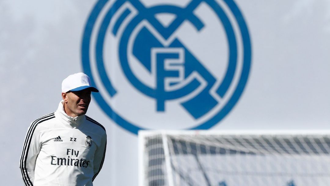 Zidane dirigió su primer entrenamiento tras su regreso a Real Madrid - ESPN