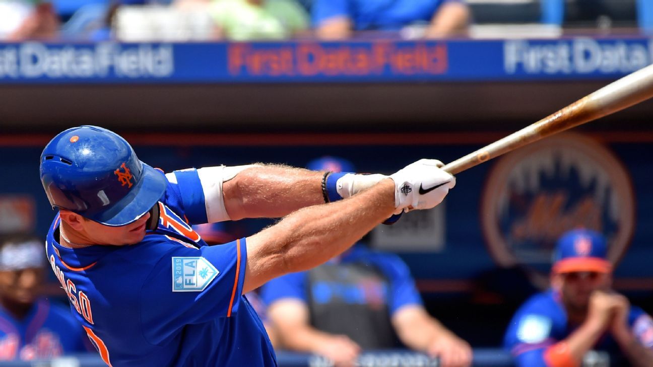 Touted rookie 1B Alonso to be on Mets' roster - ESPN