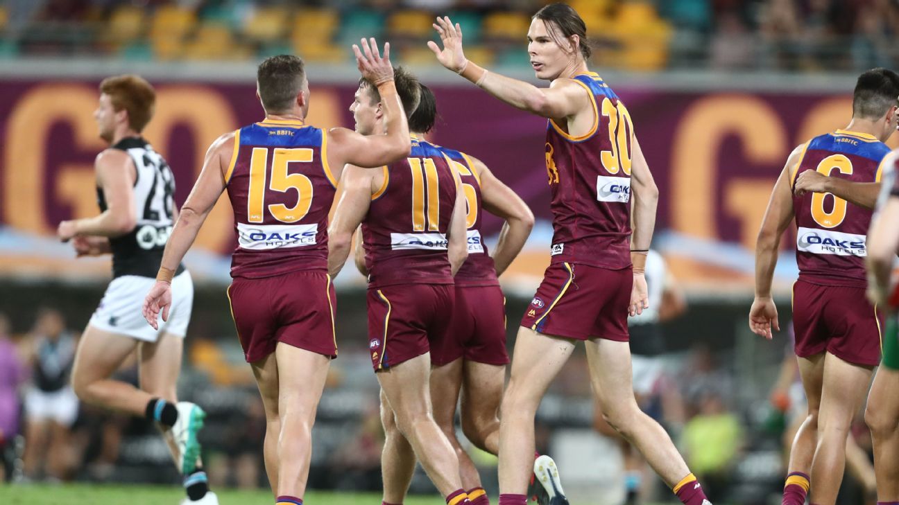 Hipwood's six lifts Lions to win over Port - ESPN