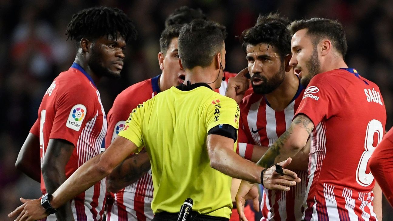 Diego Costa red card for derogatory comments about referee's mother ...
