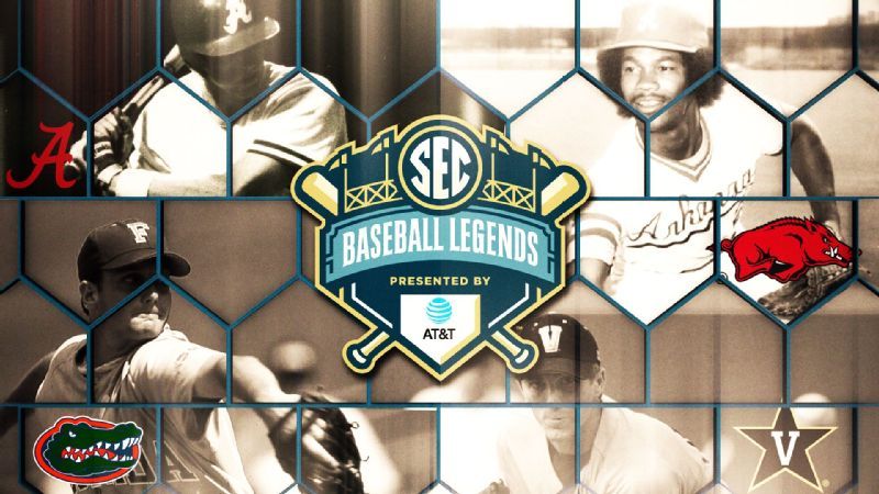 SEC announces 2019 Baseball Legends