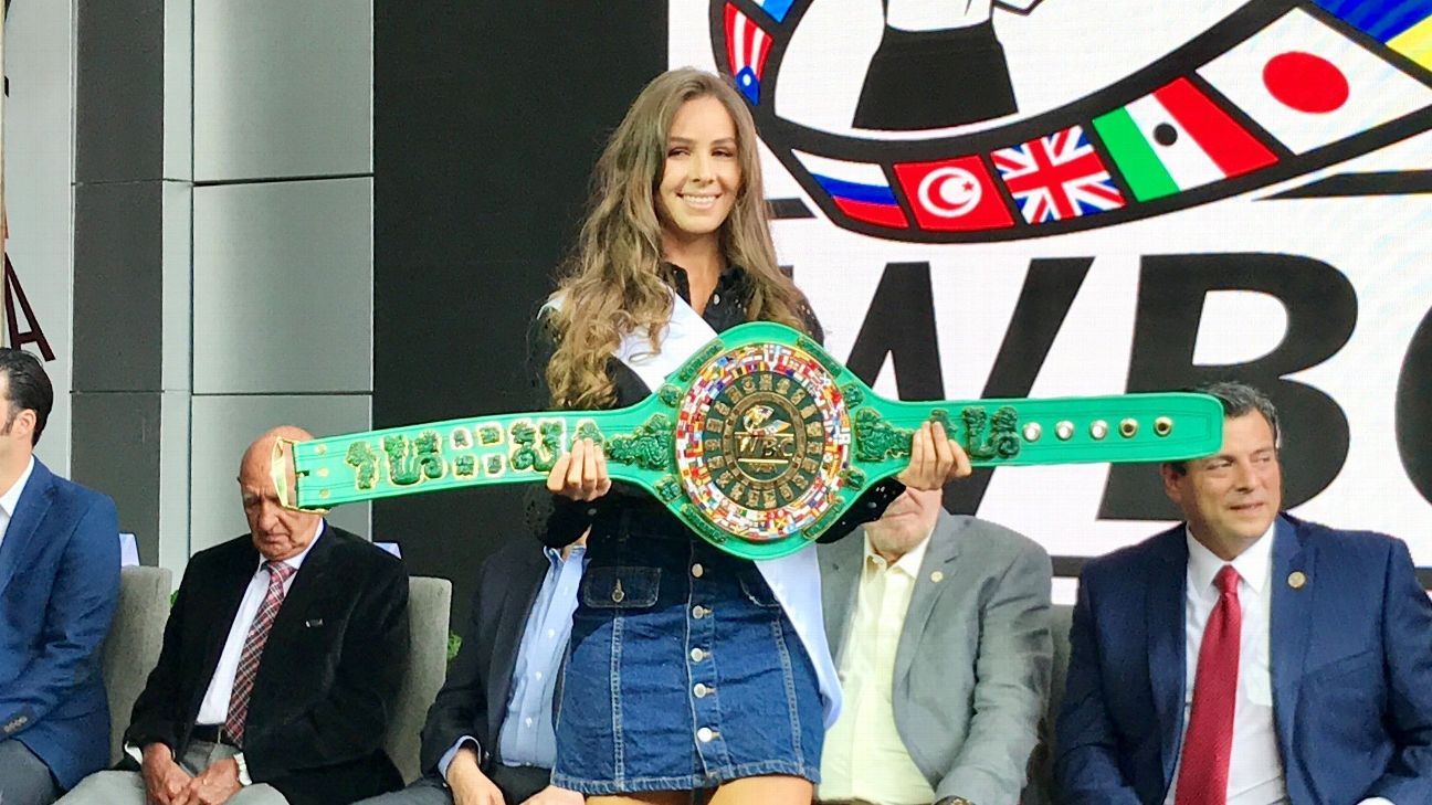 CMB presenta cinturón conmemoraitvo para Canelo Álvarez vs Daniel ...