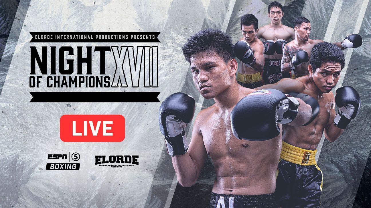 Livestream Elorde Night of Champions - ESPN