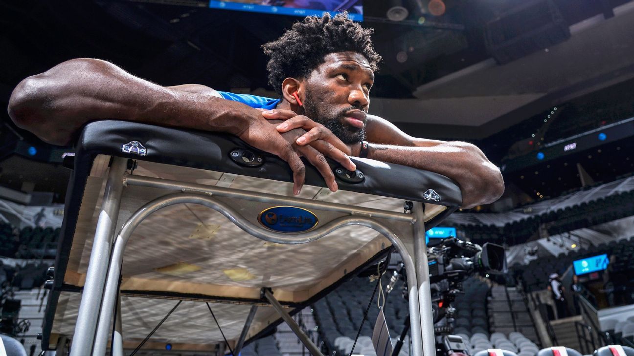 Philadelphia 76ers take their pregame training methods onto the court ...