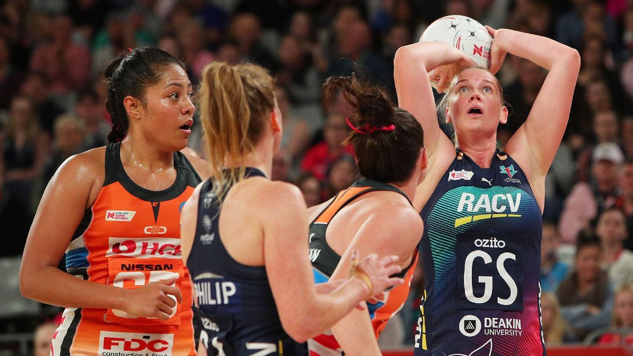 Vixens dominate Giants in Super Netball