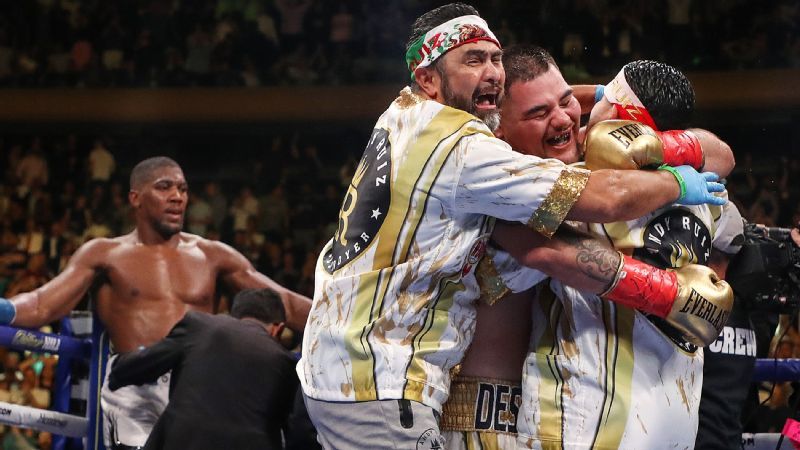 Andy Ruiz Jr. estuvo a punto de colgar los guantes: Manny Robles - ESPN