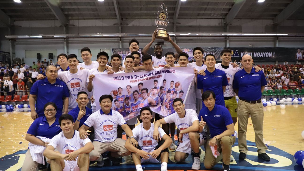 Cignal-Ateneo finishes off CEU, nabs PBA D-League crown - ESPN