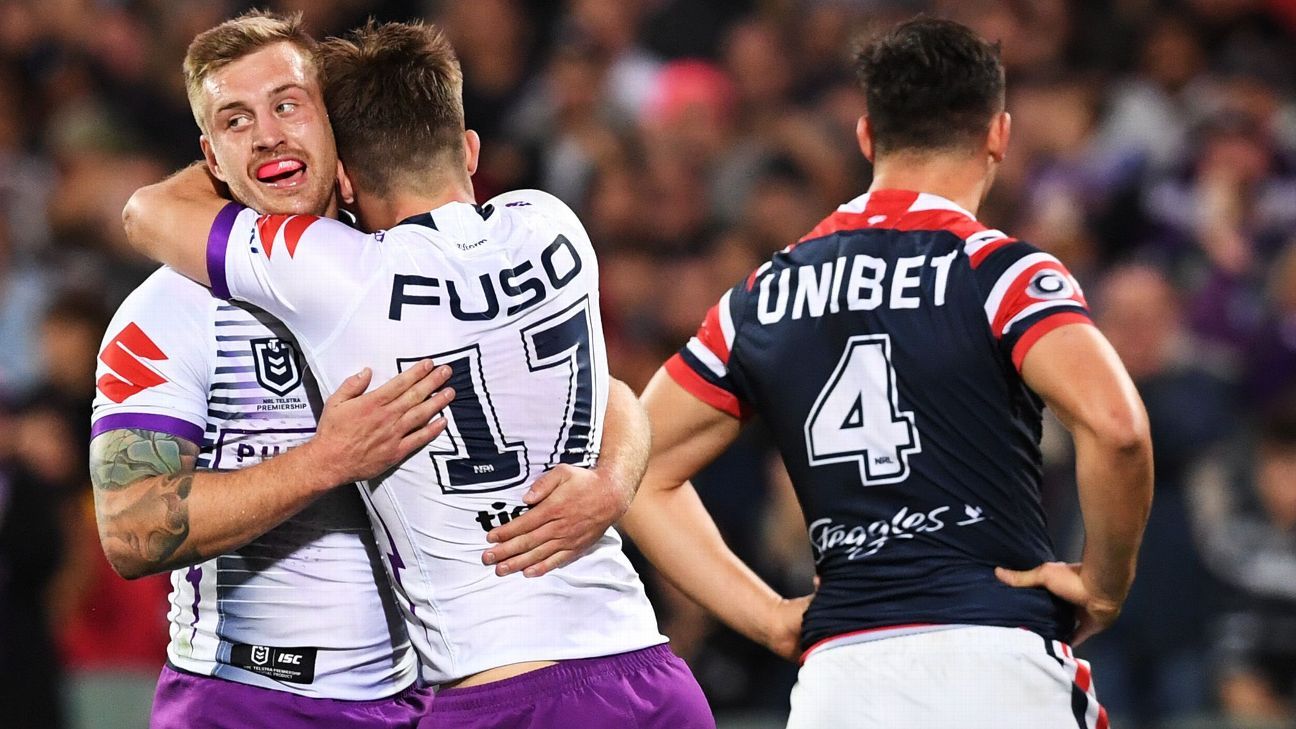 Storm edge Roosters in tense GF rematch - ESPN