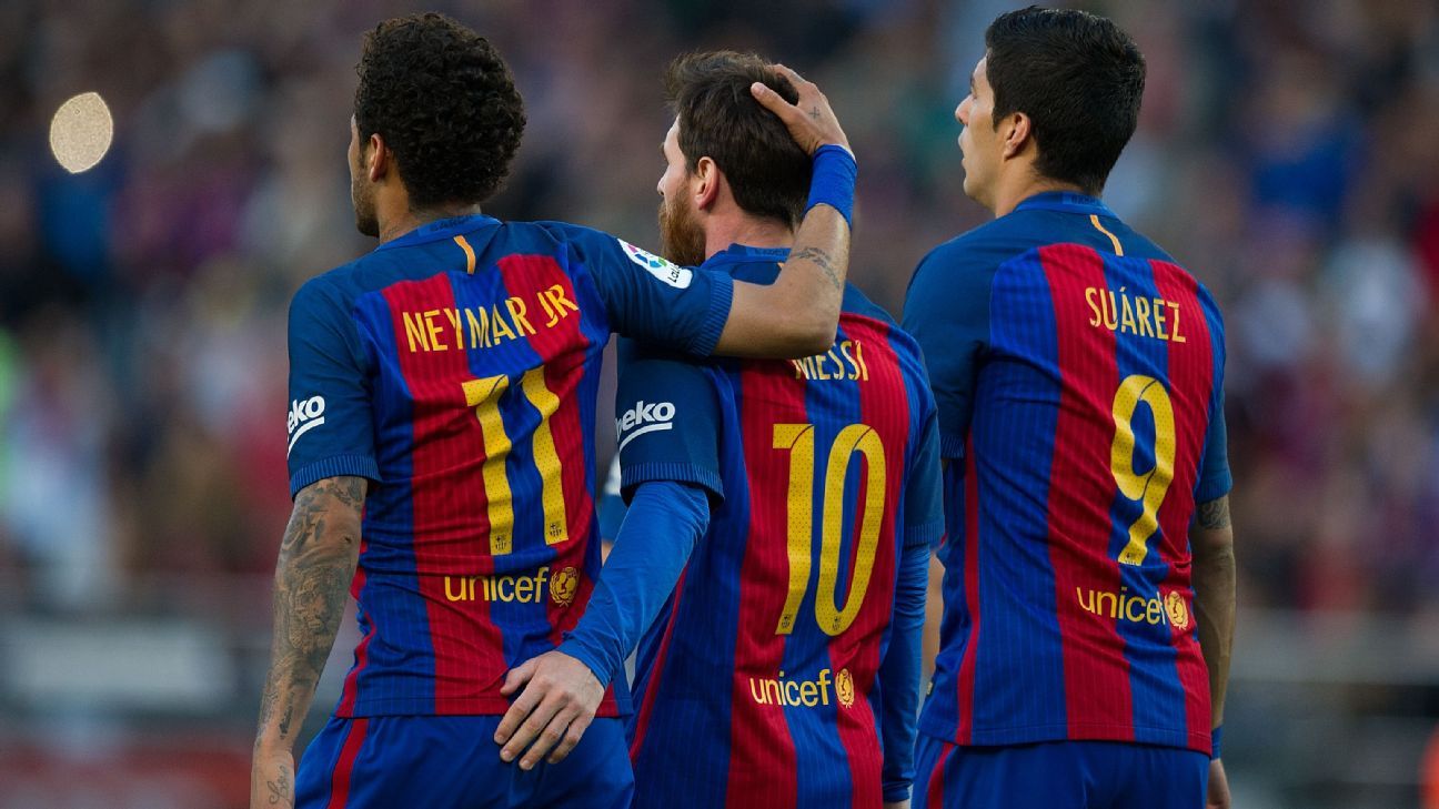 En cuatro años, Barcelona desmanteló la MSN - ESPN