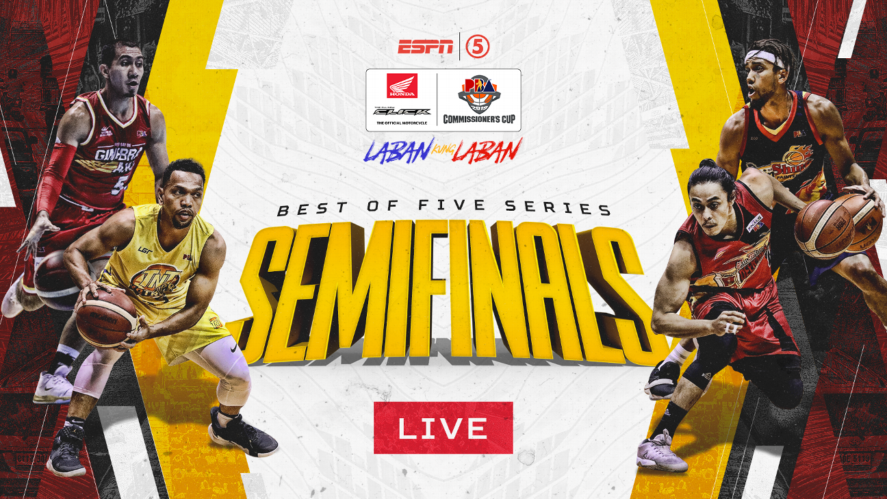 Livestream PBA Commissioner's Cup semifinals (Aug. 2) - ESPN