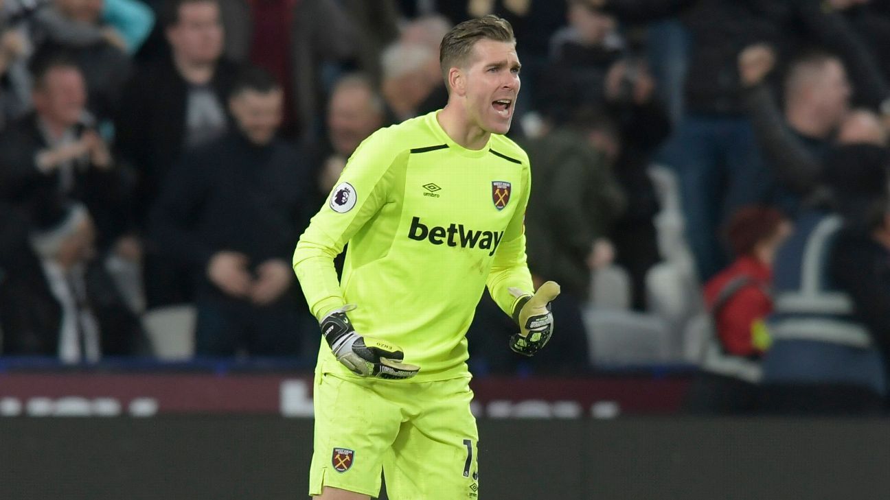 Liverpool sign Adrian as backup to Alisson - ESPN