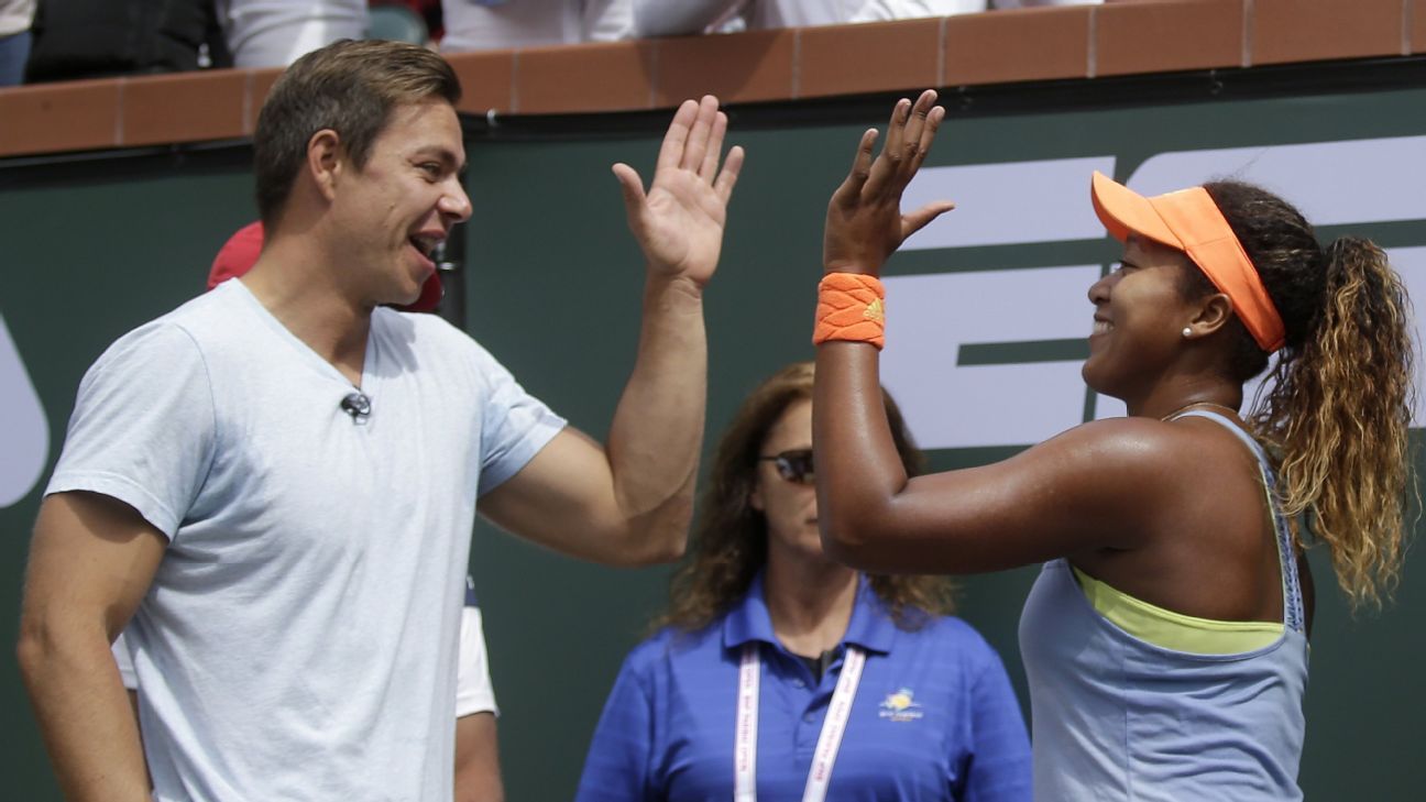 Tennis coach Sascha Bajin makes the best of an emotional year - ESPN